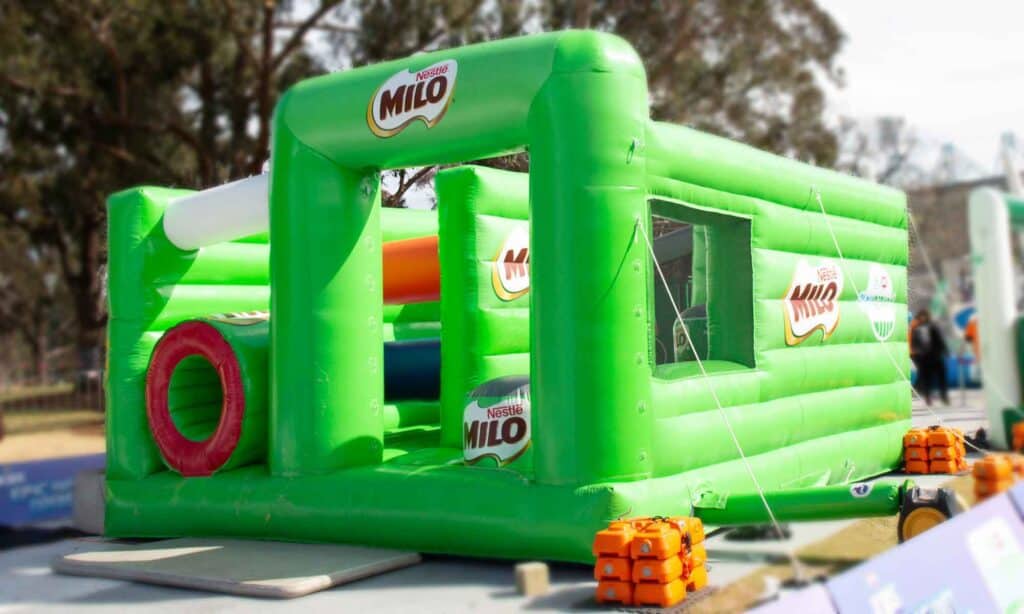 Inflatable Jumping Castles are an ideal brand activation product