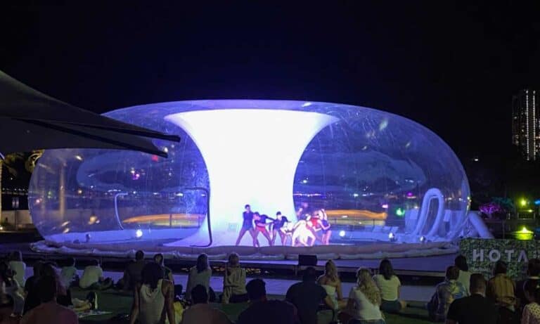 Sturdy and Versatile Inflatable tents shelters and domes