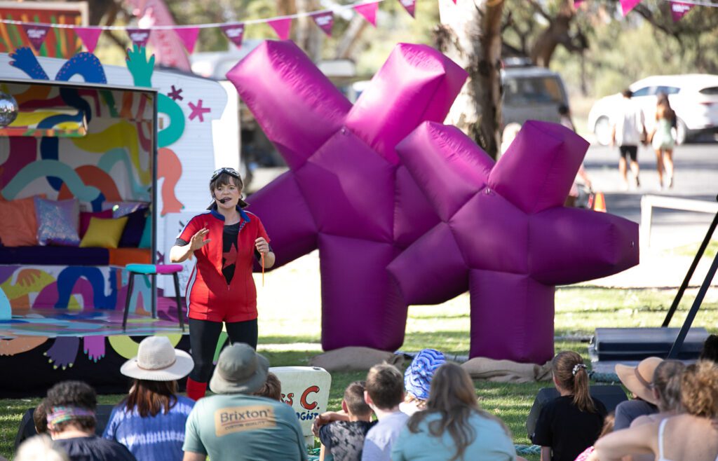Inflatable art installations