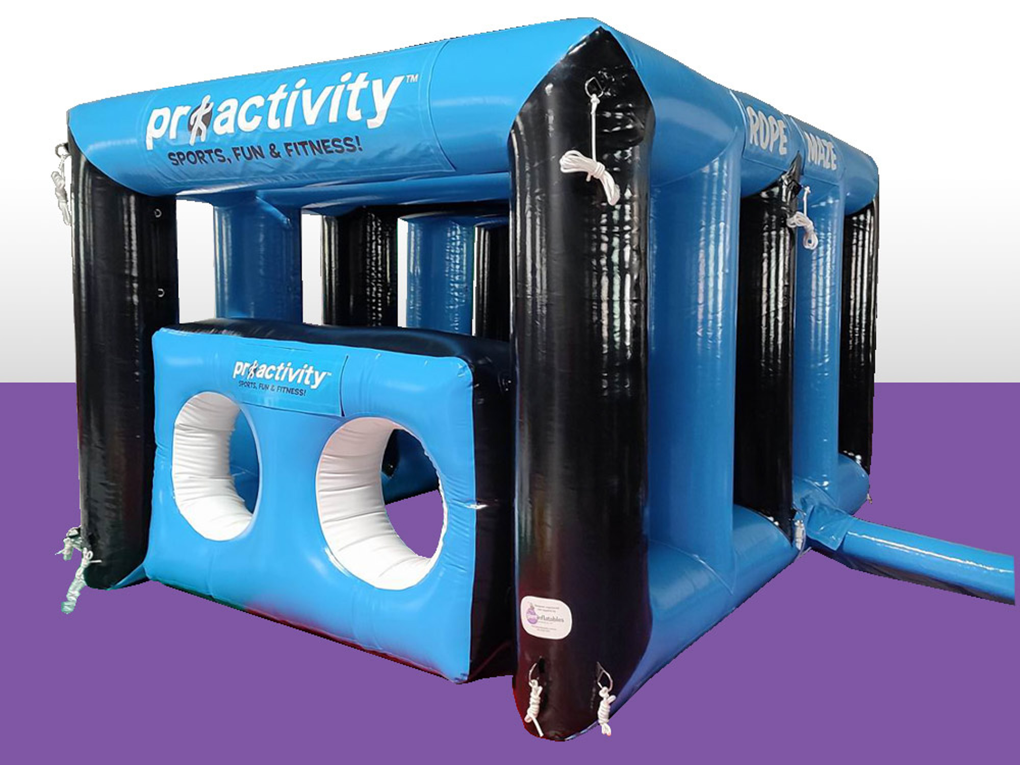 The Ultimate Inflatable Rope Maze Experience