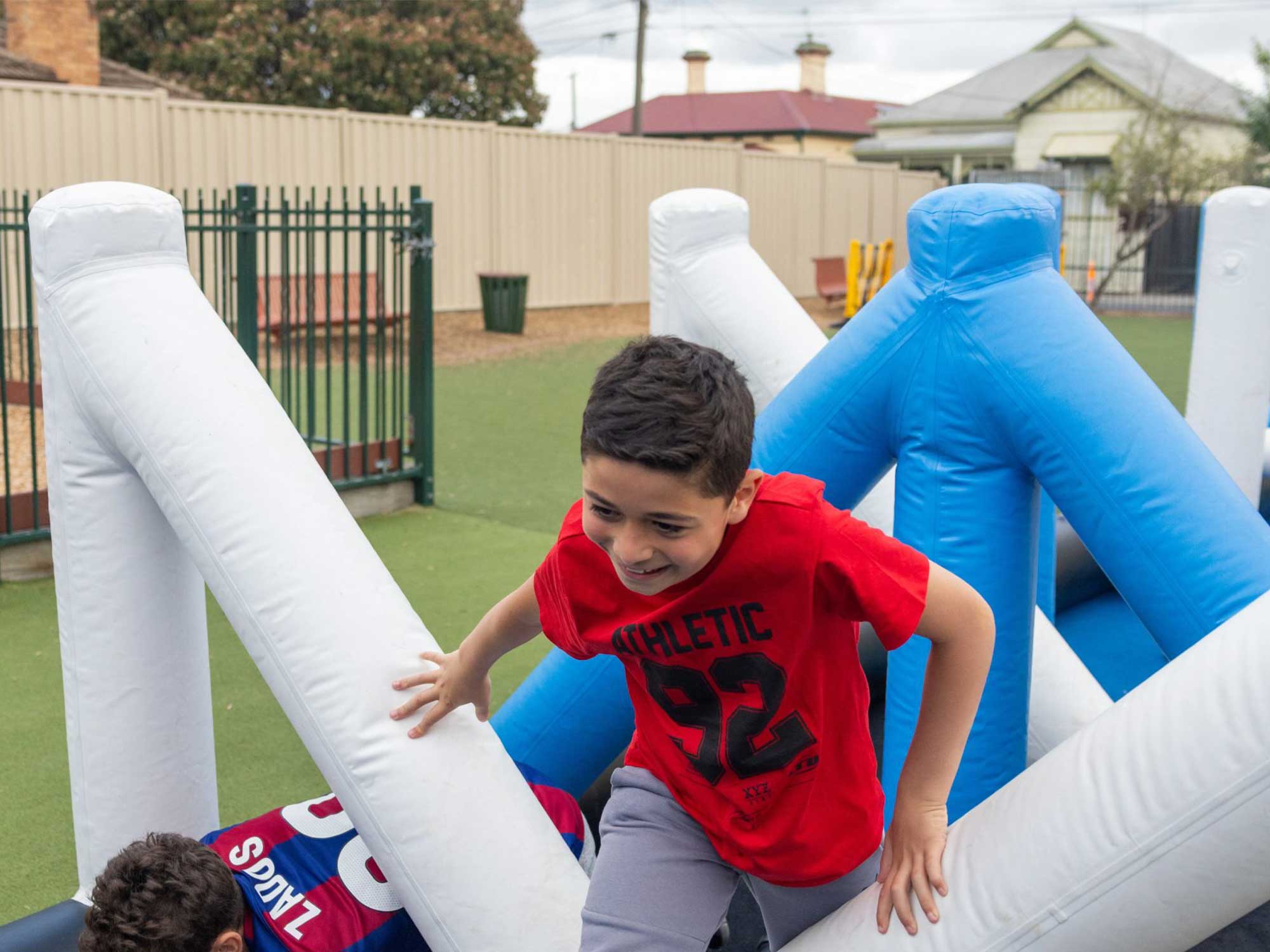 Two-Lane Inflatable Agility Maze designed exclusively for Proactivity