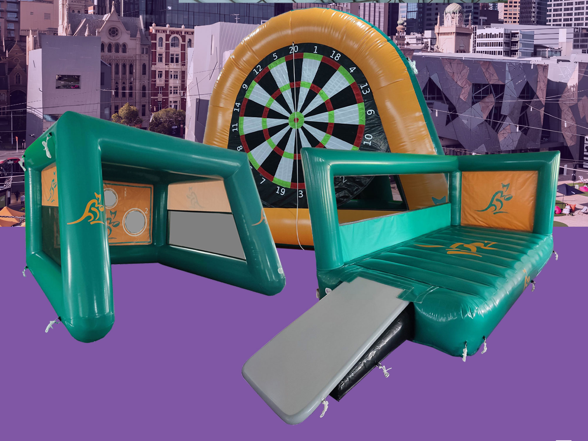 Remarkable Custom Inflatables for Lions Rugby Tour